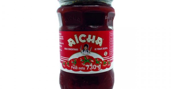 Aicha Tomate Concentrado 730 Grs. (6Uds)